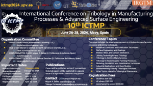 ICTMP 2024 – Thai Tribology Association